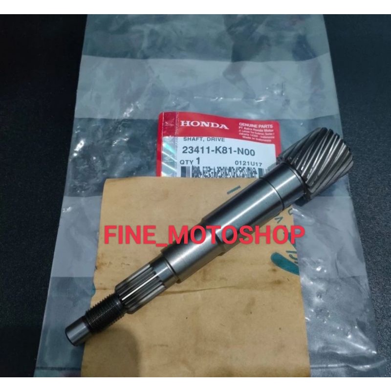 As PULLY AS PULI SHAFT DRIVE BEAT ESP BEAT POP SCOOPY ESP HONDA K81 ...