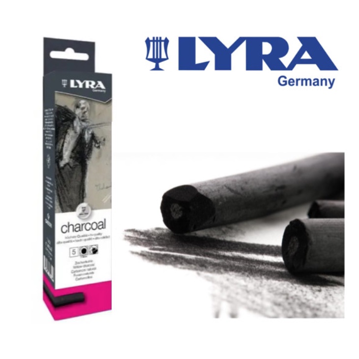 Lyra Painting Charcoal Thick 5 pc | Shopee Malaysia
