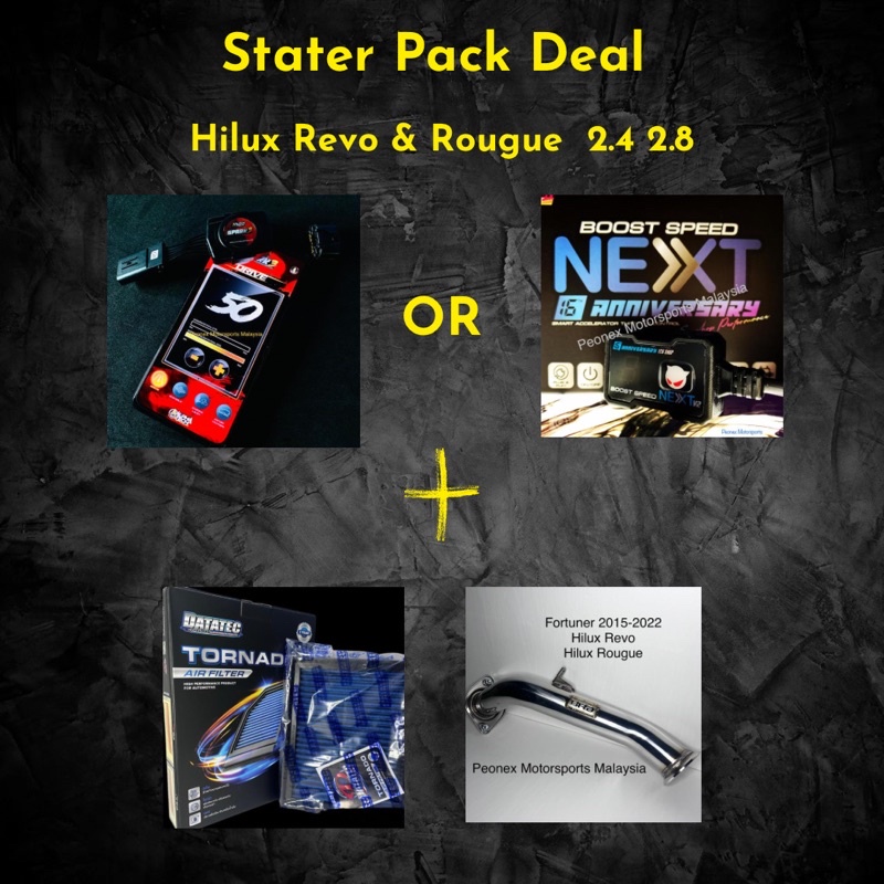 Combo Deal ‼️‼️ Toyota Hilux Revo Rougue Fortuner Alphatech ECU SHOP ...