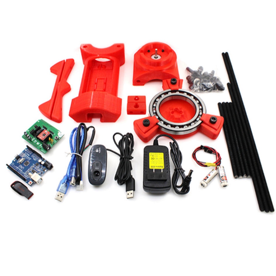 DIY 3D Scanner Laser Printer Plate Desktop Object Open Source Scanning ...