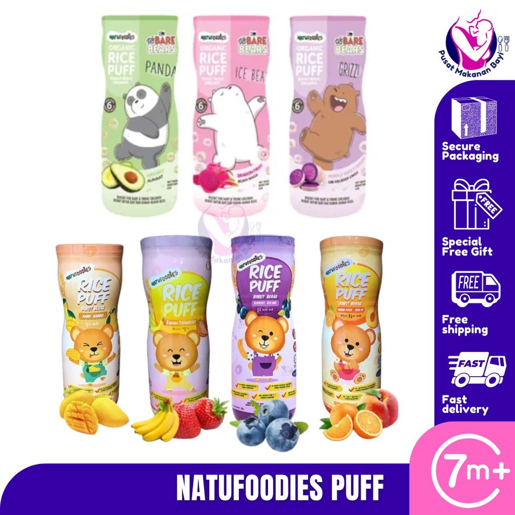 NATUFOODIES ORGANIC PUFF CRACKER | Shopee Malaysia