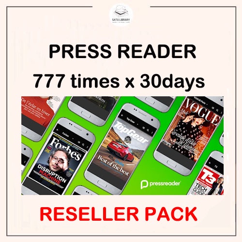 1library 🔥 RESELLER PACK 🔥 Genuine Official PressReader Premium | Unlimited E-Magazine ...