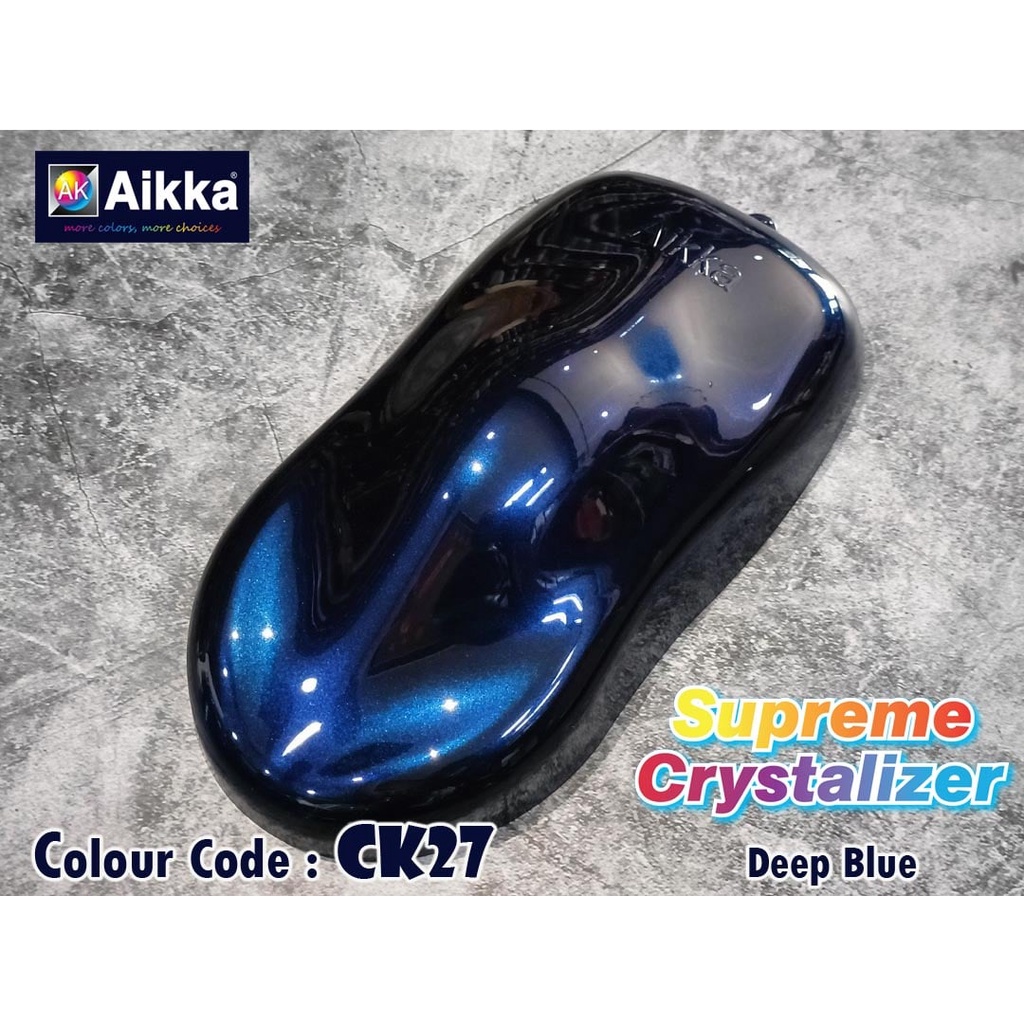 AIKKA CK27 Deep Blue Supreme Crystalizer 2K CAR PAINT Cat Kereta Motor ...