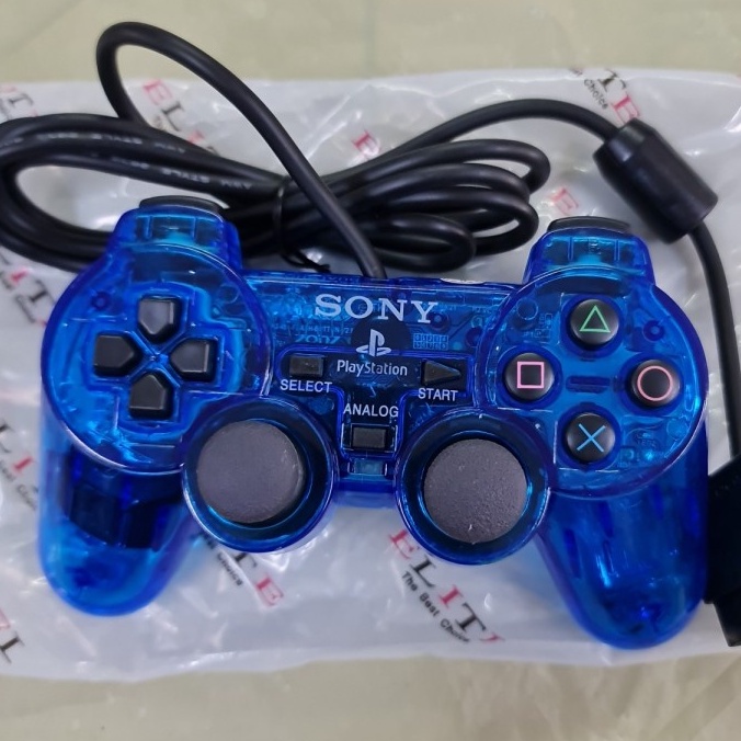 MESIN New SONY PS2 PS3 PS2 2 3 Stick Gamepad Joystick Controller PC Laptop Gaming Game Games ...