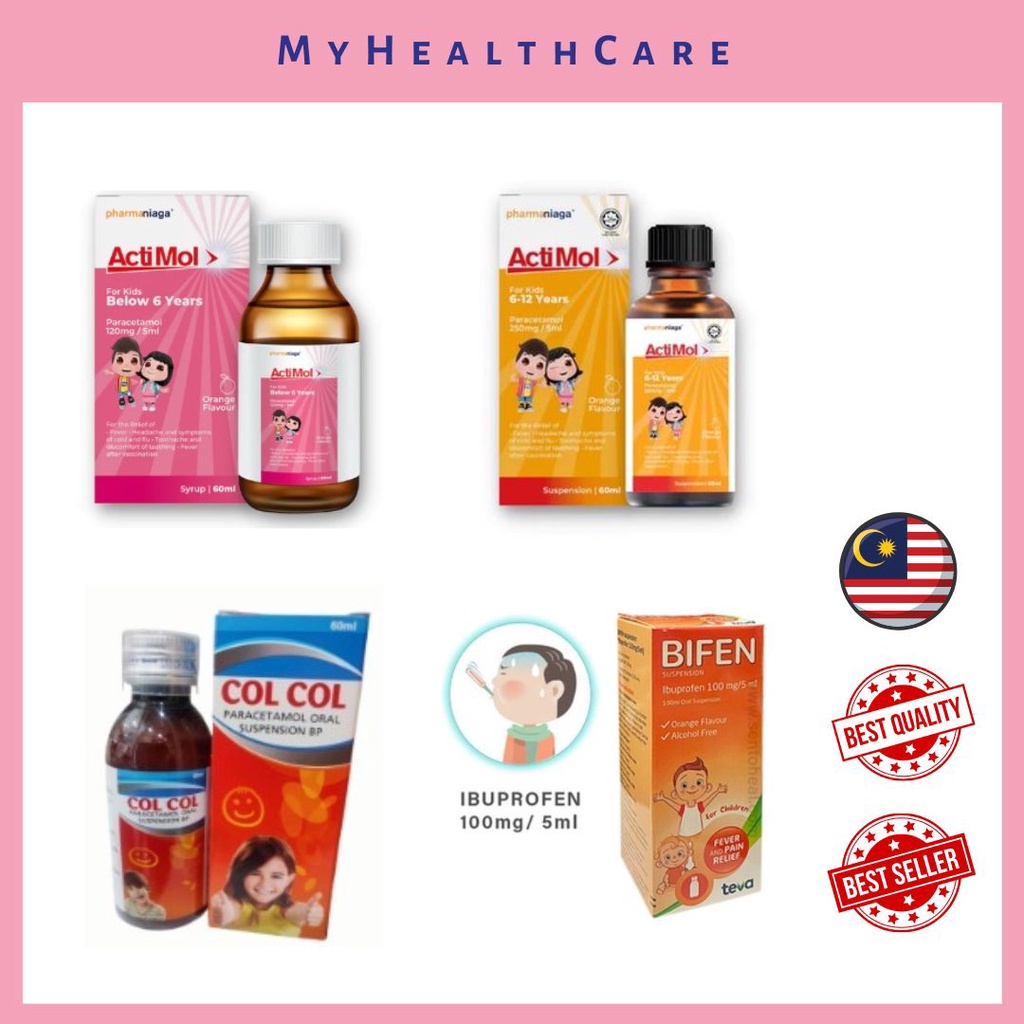 Ubat Demam Kanak-kanak | Shopee Malaysia