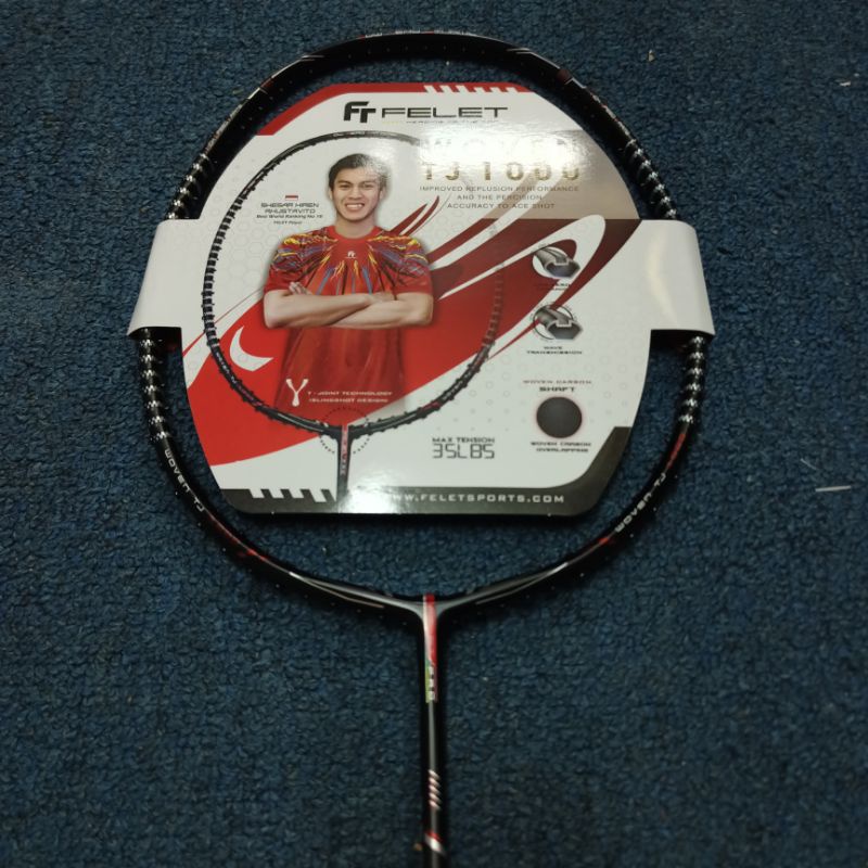 Felet Wowen TJ1000 Shesar badminton racket Original | Shopee Malaysia