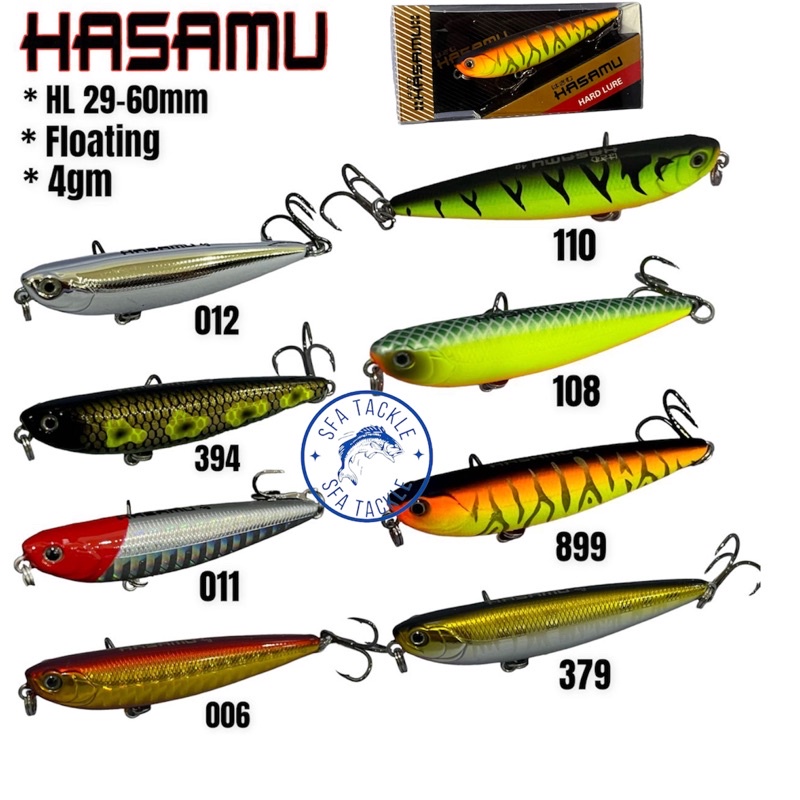 ***HASAMU FLOATING PENCIL HL29 4G 60MM HARD LURE | Shopee Malaysia
