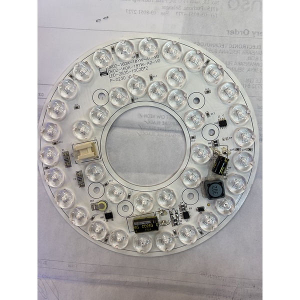 LED MODULE LIGHT PLATE / LED DRIVER / FOR CEILING FAN / FAN ACCESORIES ...