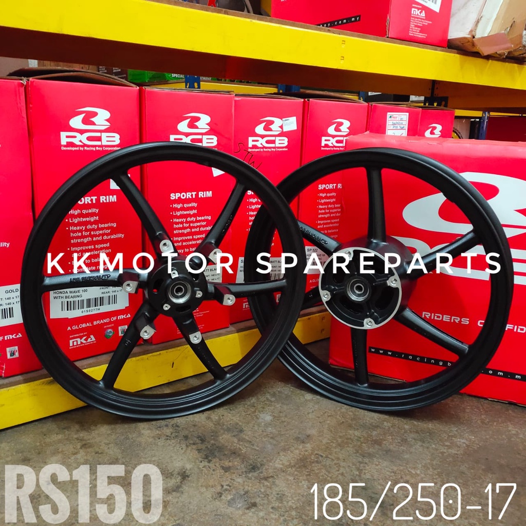 💯ORIGINAL RCB SP522 SPORT RIM HONDA RS150-R RS150 RACING BOY ( 185x17 ...