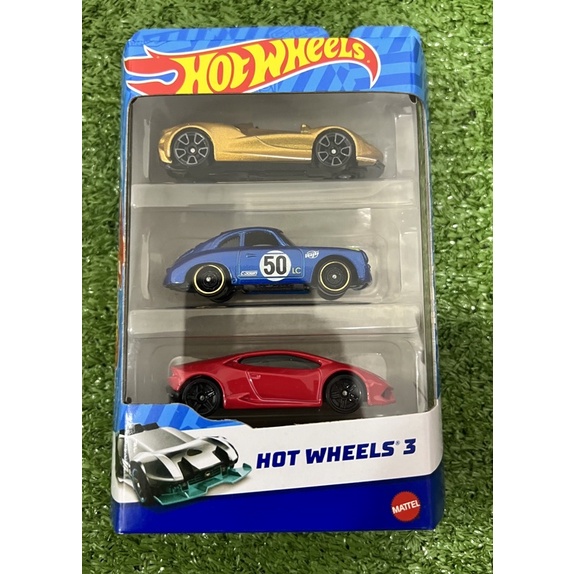 Hot Wheels 3 Gift Pack / 3 Pack (McLaren Elva, Lamborghini Huracan ...