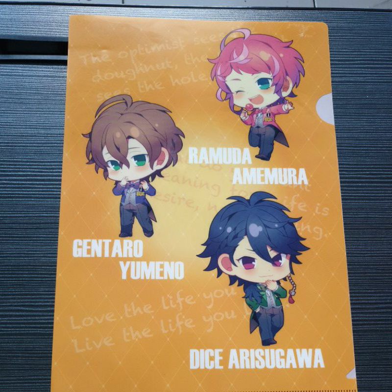 HypMic / Hypnosis Microphone Fling Posse Official Chibi A4 Folder ...