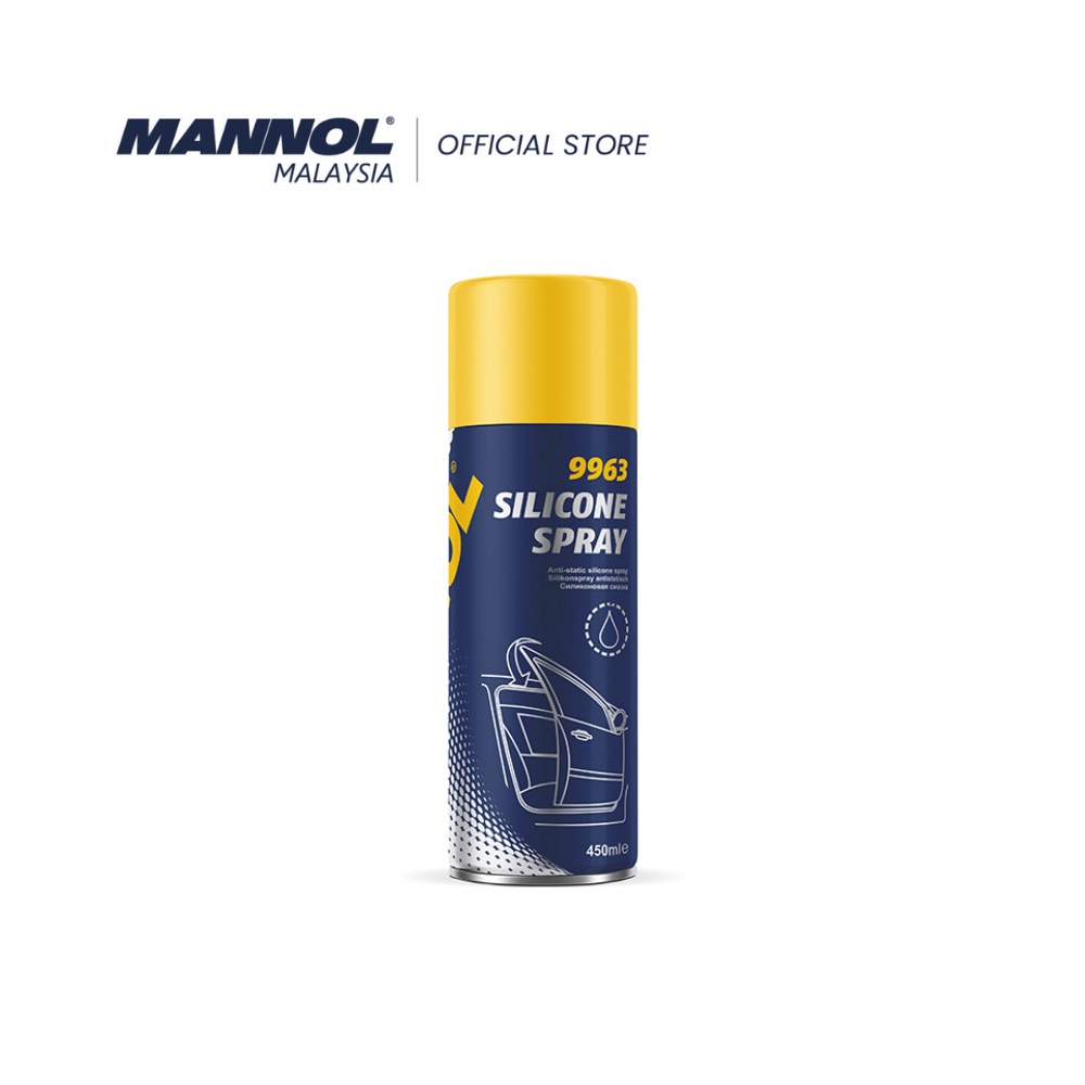 MANNOL MN9963 Silicone Spray (450ml) | Shopee Malaysia