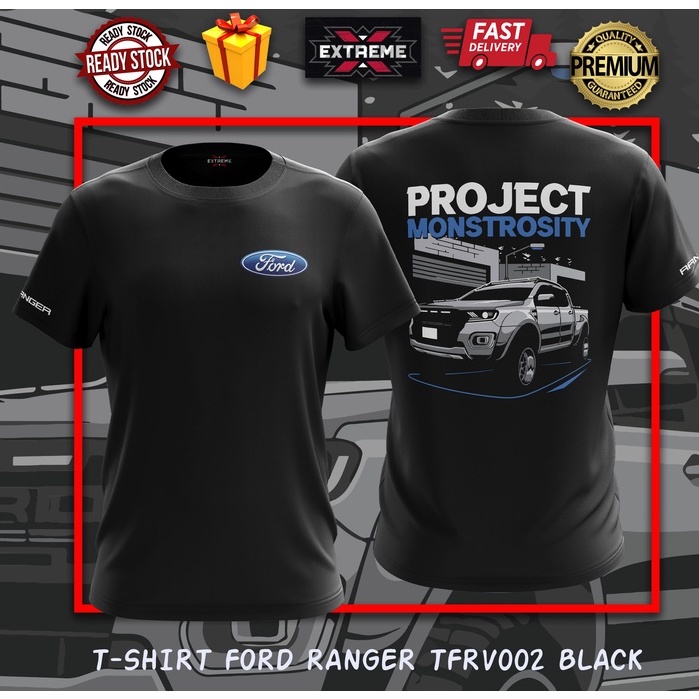 T-SHIRT FORD RANGER TFRV001 002 (Cotton 160gsm) | Shopee Malaysia