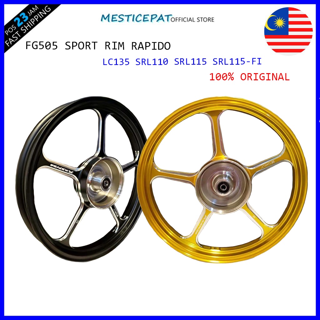 FG505 SPORT RIM RAPIDO 525 PNP LC135 SRL110 SRL115 SRL115-FI ( FREE ...