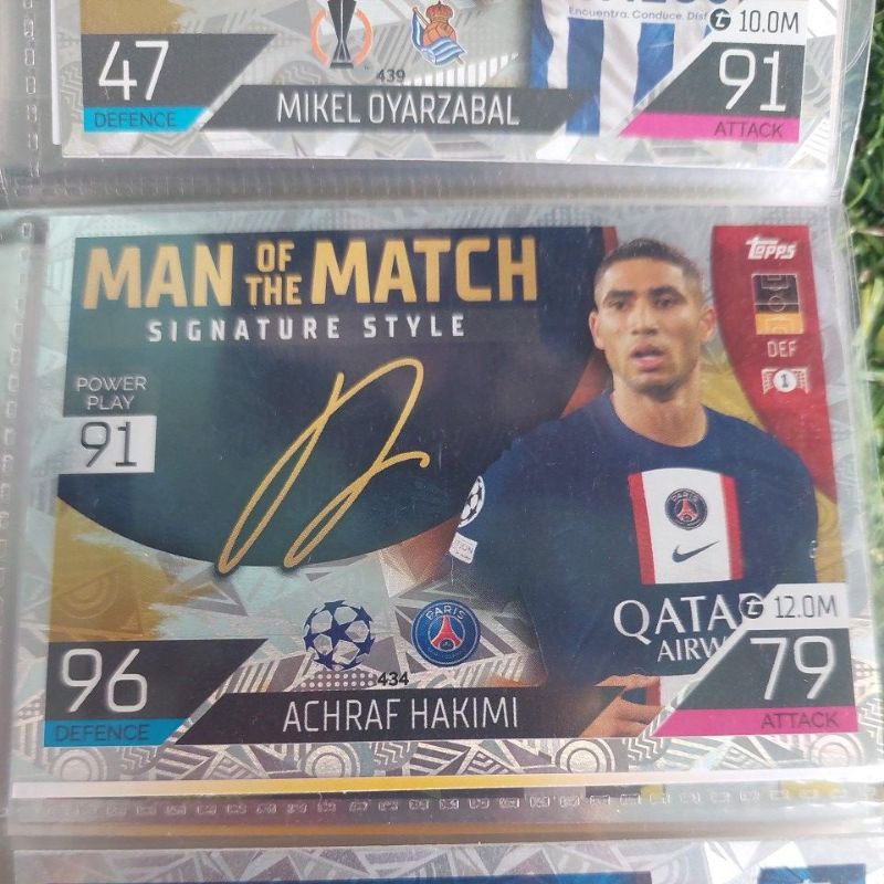[Signature Style]Topps Match Attax 2022/23 - Man Of The Match (MOTM ...