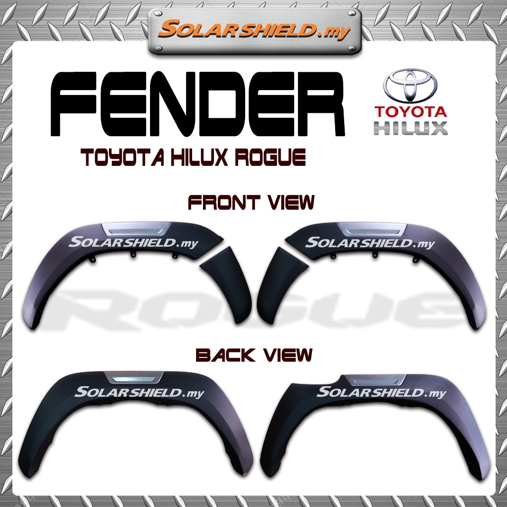 Toyota Hilux Revo Rogue 2020-2023 2.4cc Fender Arch Oem 4x4 Fender ...