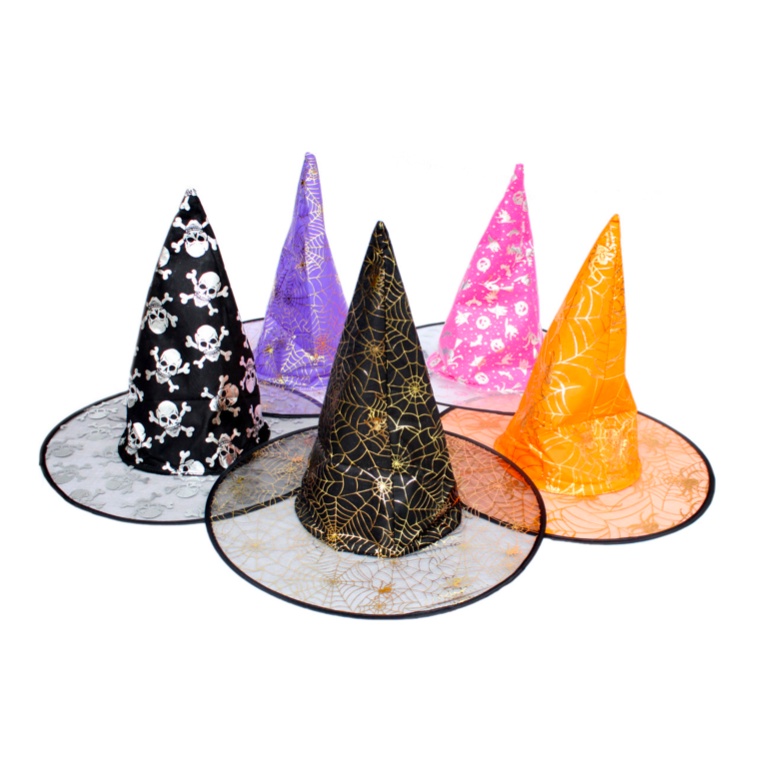 MSIA Ready Stock/ Halloween Spooky Magic Witch Hat Wizard Cosplay ...