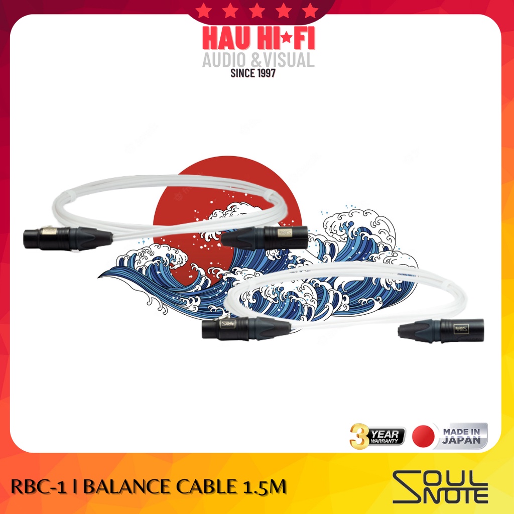Soulnote RBC-1 Reference Balance Cable 1.5M (PAIR) | Shopee Malaysia