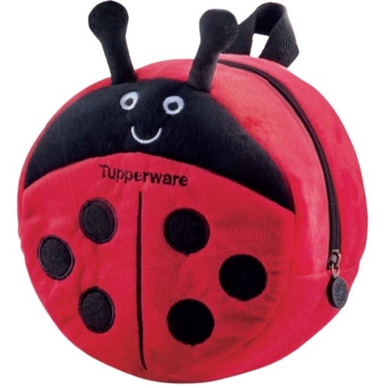 Tupperware Red Twinkle Black Lady Bug Lady Bird Soft Toy Pillow Pet ...