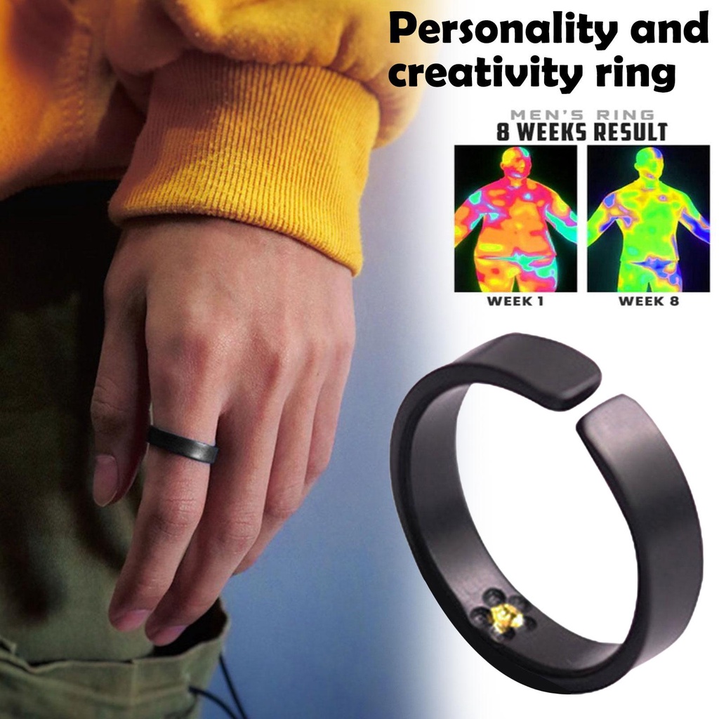 Men's Rings Couple Rings Retro Personality Open Rings Tail Rings ...