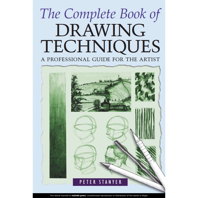 Art // The Complete Book of Drawing Techniques - A Complete Guide for ...
