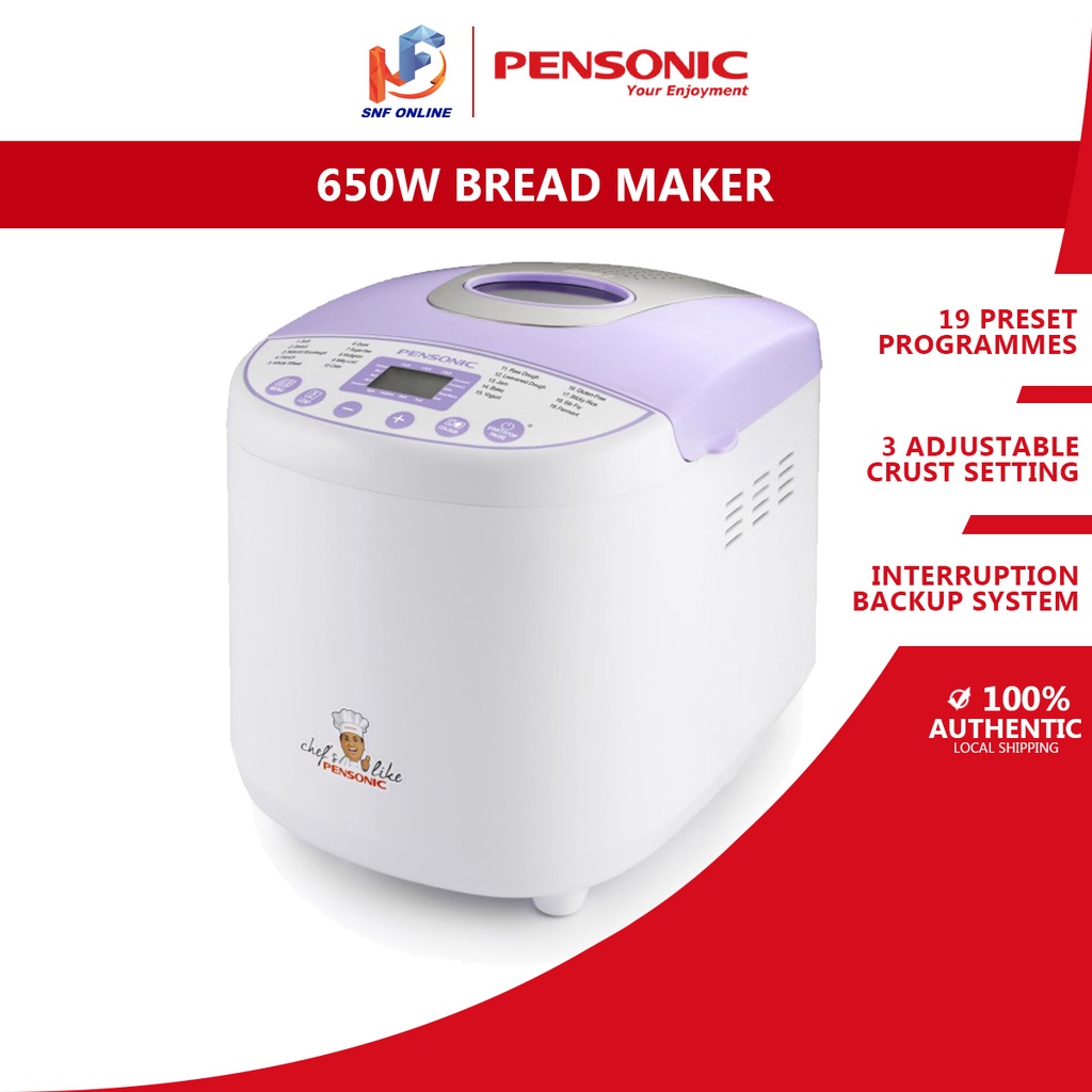 Pensonic Bread Maker PBM-2000 PBM2000 | Shopee Malaysia