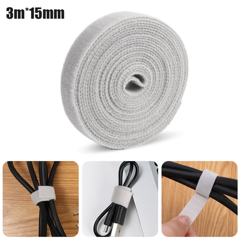 3M Wire Tie Wrap Cord Organizer Multifunction Hand Tear Cable Straps ...