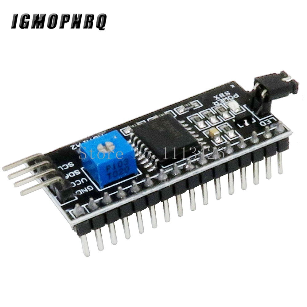 IIC I2C TWI SPI Serial Interface Board Port 1602 2004 LCD LCD1602 ... IIC I2C TWI SPI Serial Interface Board Port 1602 2004 LCD LCD1602 ...