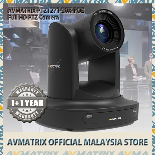 AVMATRIX PTZ1271-20X-POE Full HD PTZ Camera | Shopee Malaysia