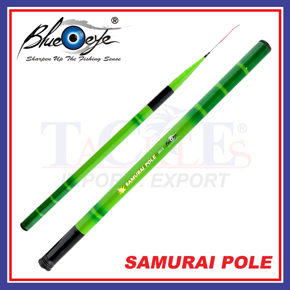 Blue Eye Samurai Pole Portable Fishing Pole Sepat Puyu Fishing Pole ...
