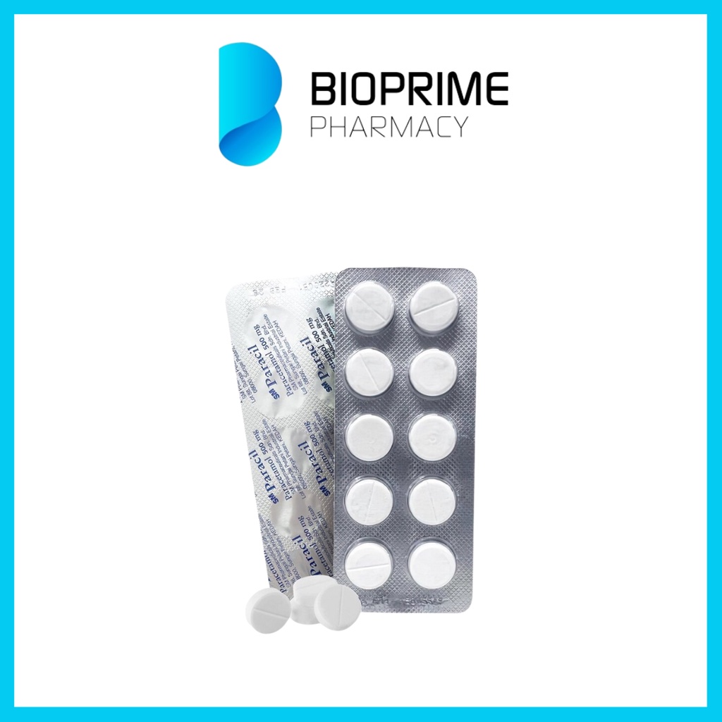 Paracil 500mg 10's | Paracetamol, Pain Relief and Fever | Shopee Malaysia
