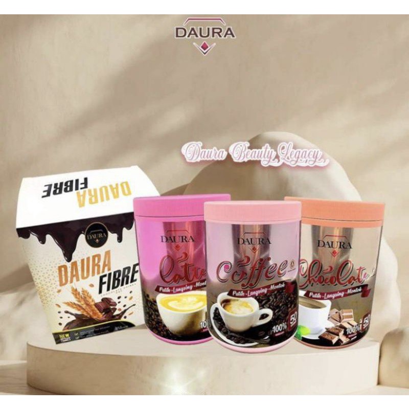 DAURA COFFEE / LATTE / CHOCOLATE / FIBRE 💯 ORIGINAL HQ | Shopee Malaysia