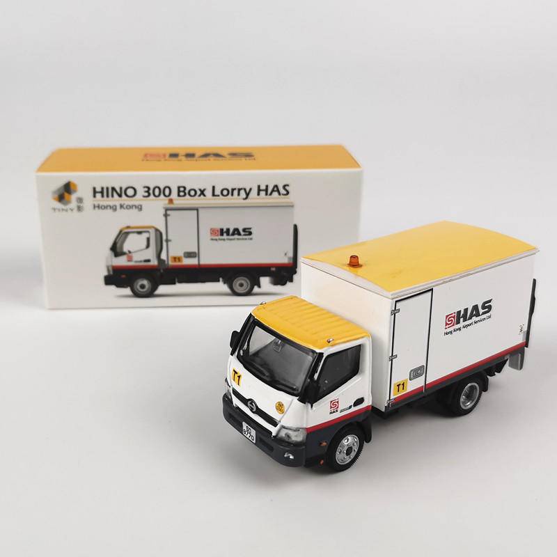 Hong Kong Tiny 168 HAS Hino 300 Box Lorry Truck 1/76 Diecast Model 008281 | Shopee Malaysia