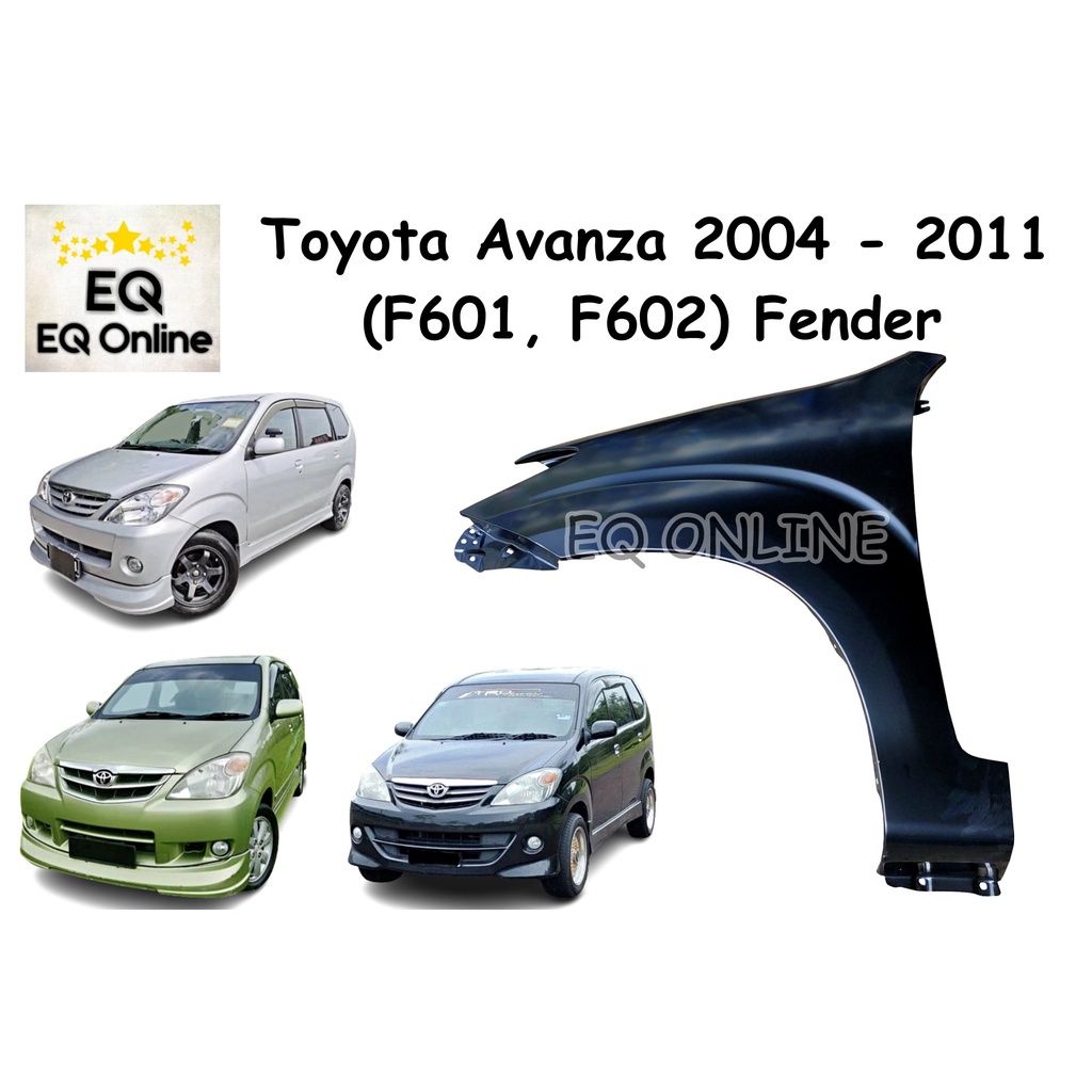 Toyota Avanza F601 F602 2004 - 2011 Fender , Mudguard (BESI , IRON ...