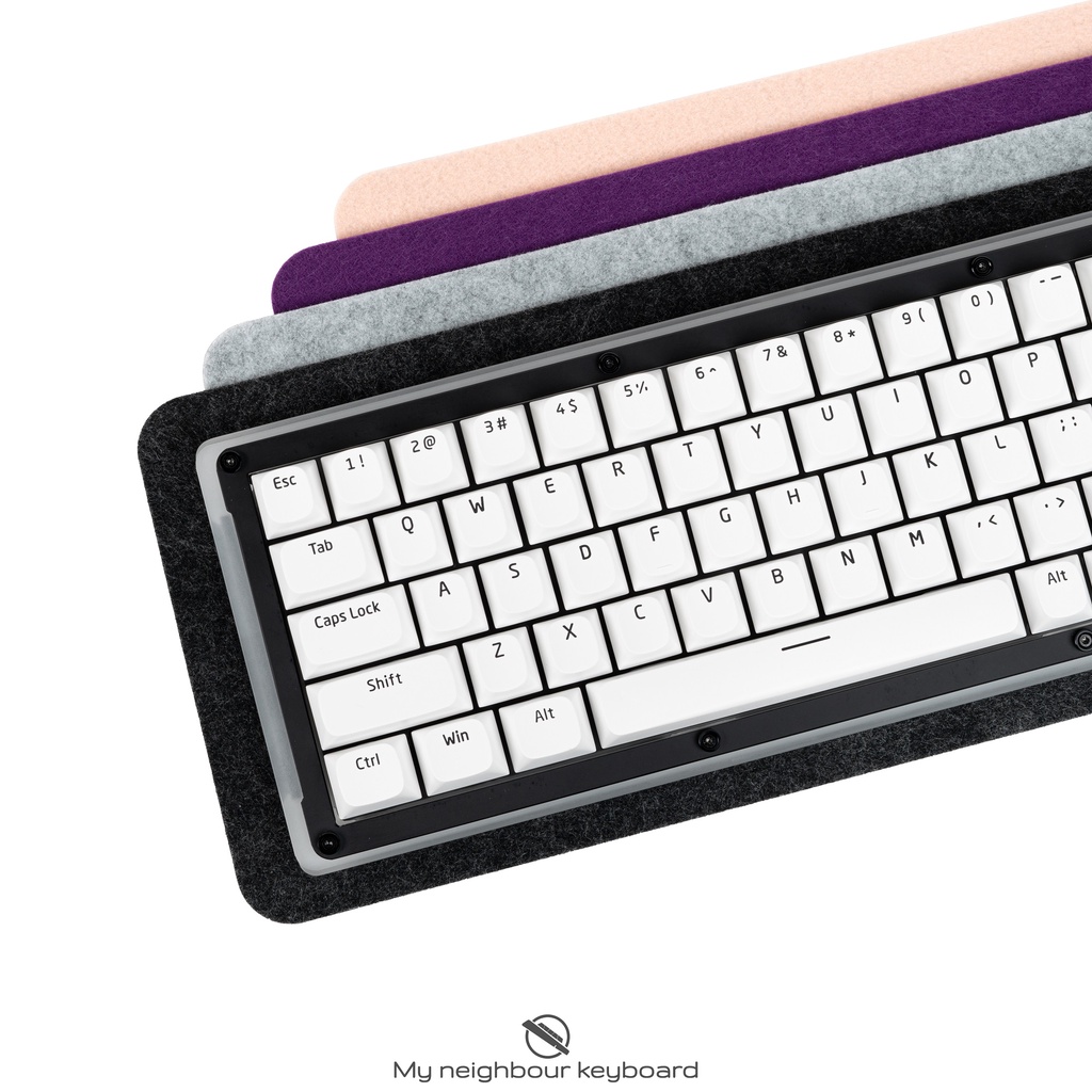 MYNK Keyboard Mat / Mini Deskmat Felt | Shopee Malaysia