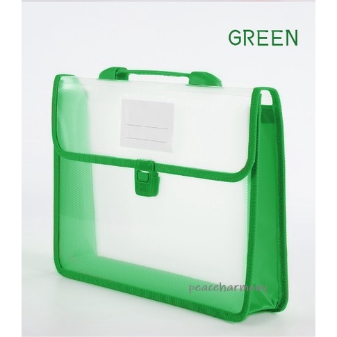 A4 Size Expanding File with Handle / A4 Size Document File Bag with ...