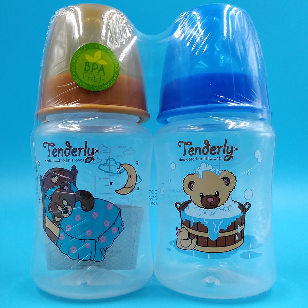 Tenderly PP Max Feeding Bottle with IVS Cap & Hood with Silicone Nipple ...