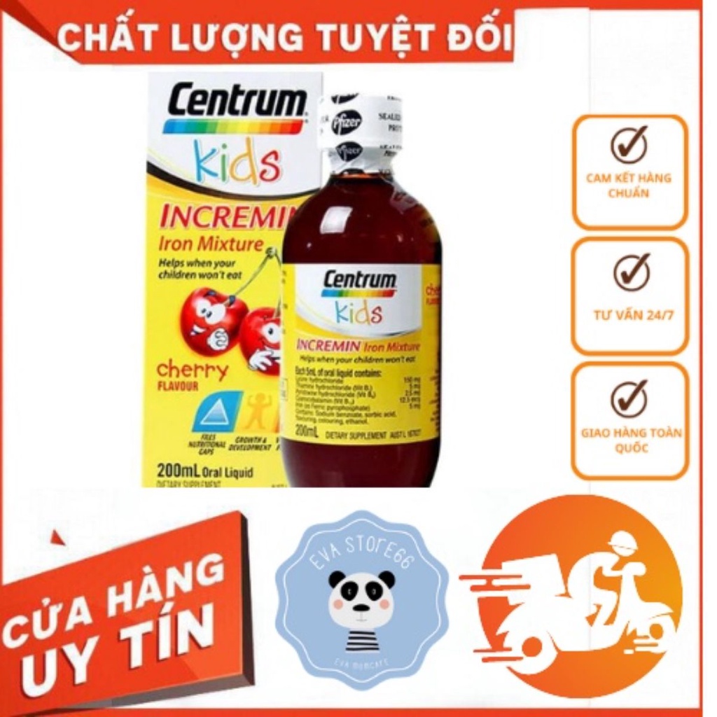 Centrum kids incremin Mixture Cherry Flavour Syrup 200ml, Australia ...