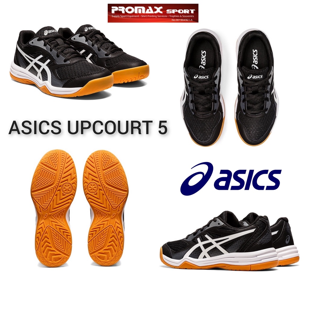 [100% ORIGINAL] Asics Upcourt 5 Badminton Tennis Shoes Training | Court Shoes 1071A086-001 ...