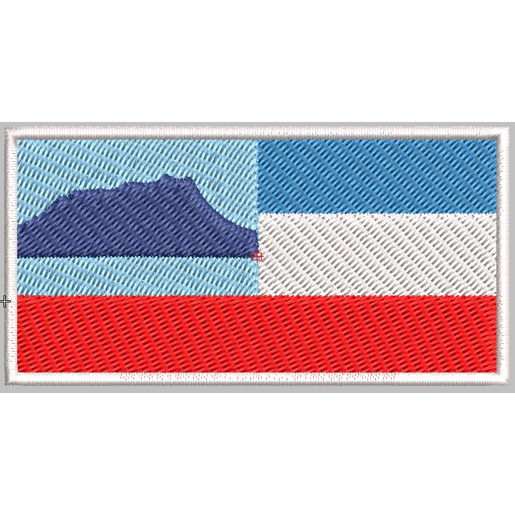 BENDERA SABAH SULAM / EMBROIDERY ( PATCHES / IRON ON / VELCRO ...