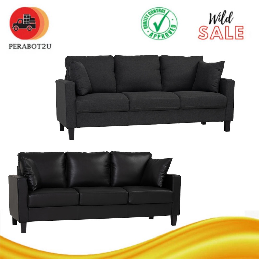 P2U Sofa 3 seater&pvc/ Sofa 3 seater/ Sofa fabrik&pvc/ fabric Sofa ...