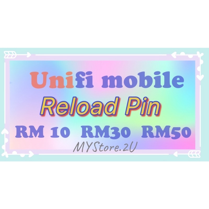Unifi mobile prepaid reload topup PIN / Instant Reload | Shopee Malaysia