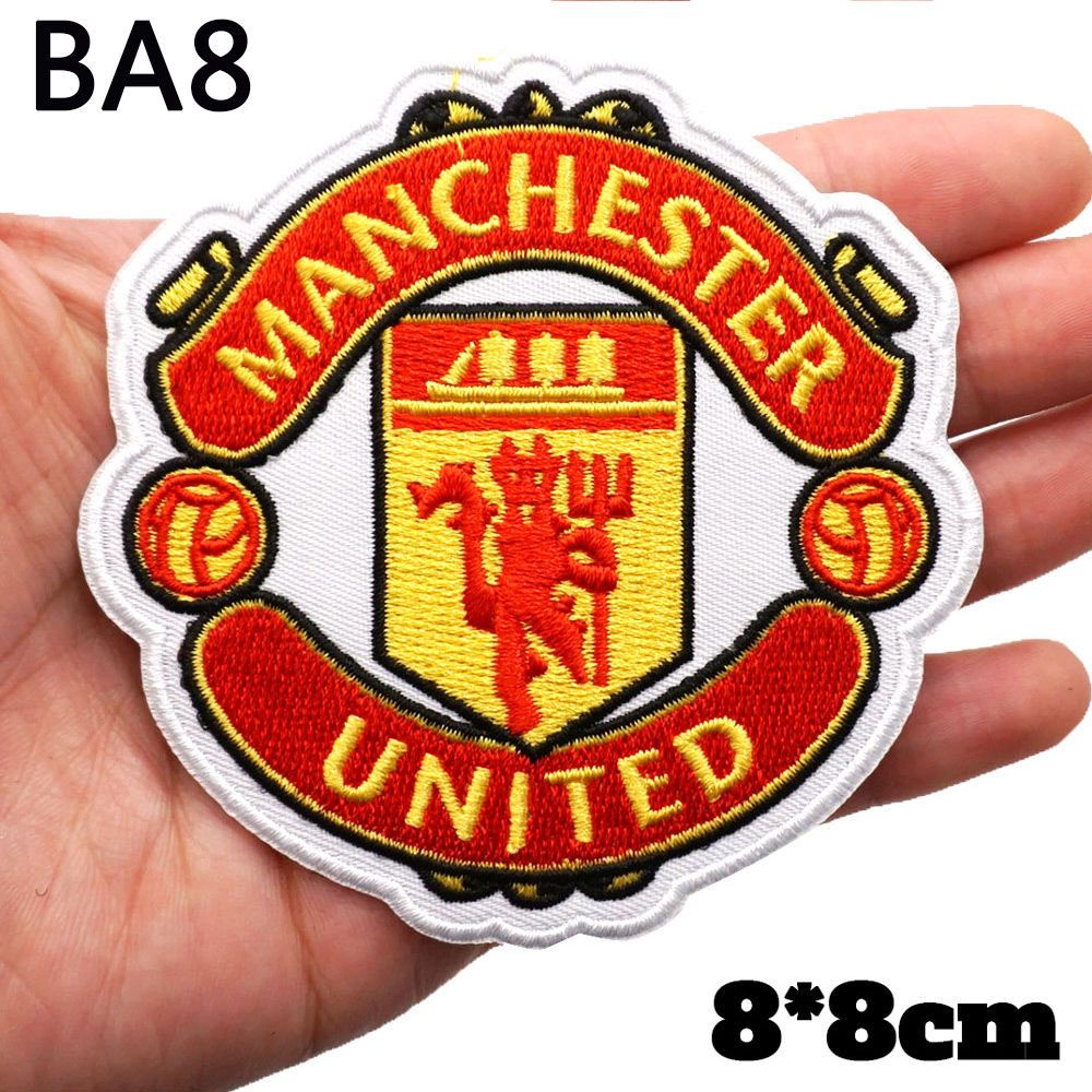 Manchester United Football Team Club Logo Sign Embroidered Iron on ...