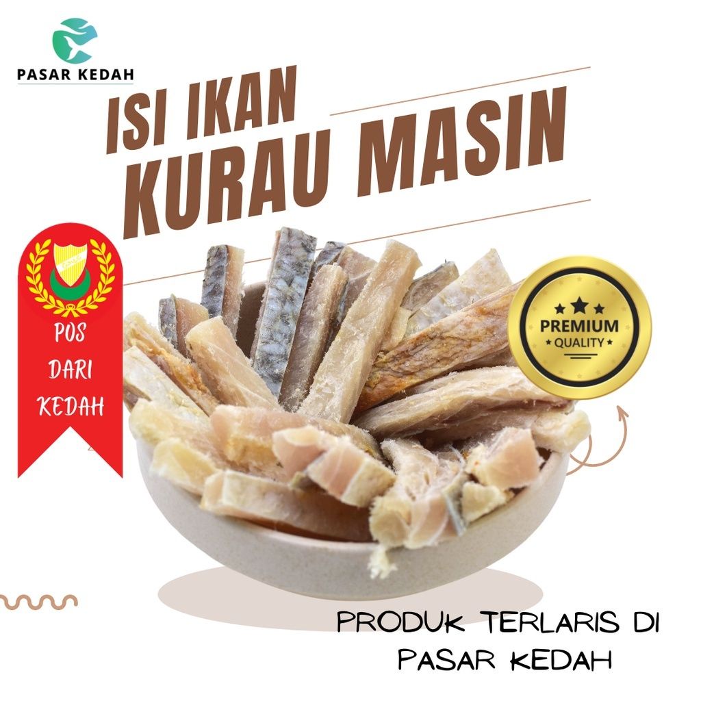 (100g) Isi Ikan Masin Kurau Pasar Kedah Tanjung Dawai | Salted Dried ...
