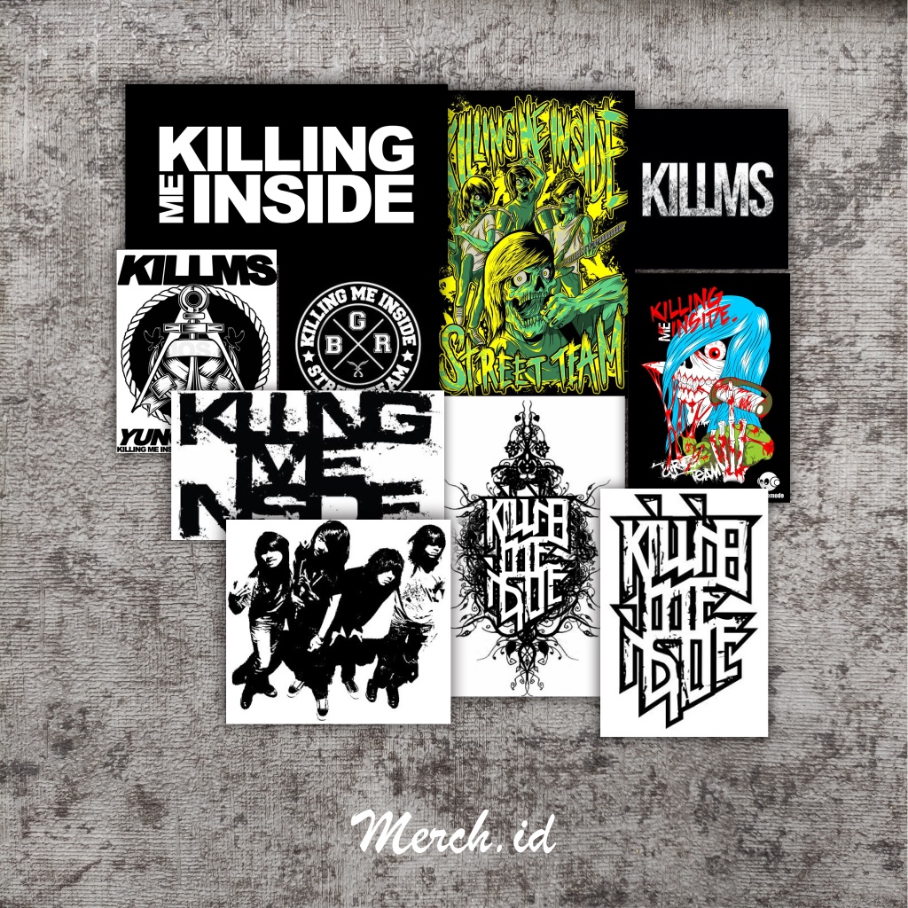 Killing ME INSIDE band Sticker | Shopee Malaysia