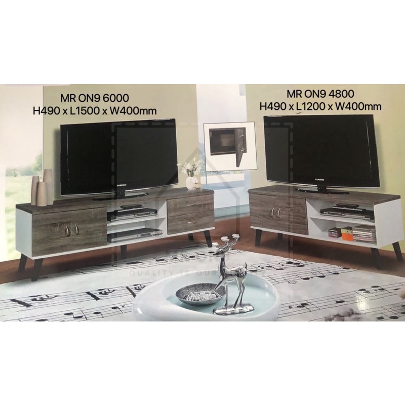 MR Online 5 Ft TV Cabinet TV Cabinet Rack TV Console Cabinet TV Media ...