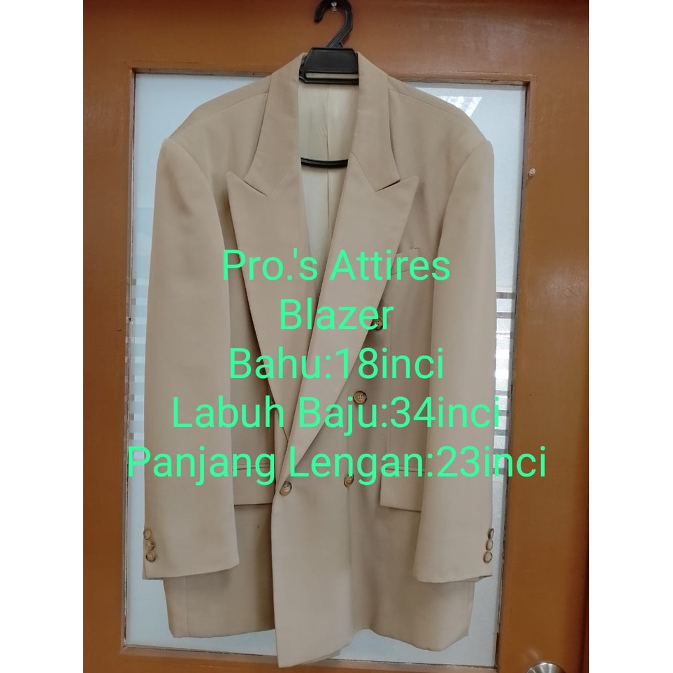 BLAZER WOMEN BLAZER MEN JAKET COAT | Shopee Malaysia