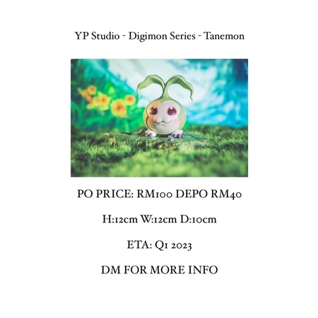 YP Studio - Digimon Series - Tanemon | Shopee Malaysia