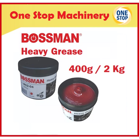 BOSSMAN Heavy Grease 400g / 2kg / BG2-04 BG2-40 / Minyak Grease / heavy ...