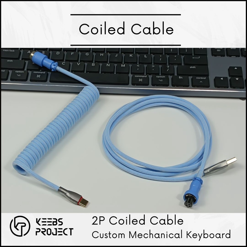 [𝗥𝗘𝗔𝗗𝗬 𝗦𝗧𝗢𝗖𝗞] Custom Coiled Cables for Mechanical Keyboards | Eva ...